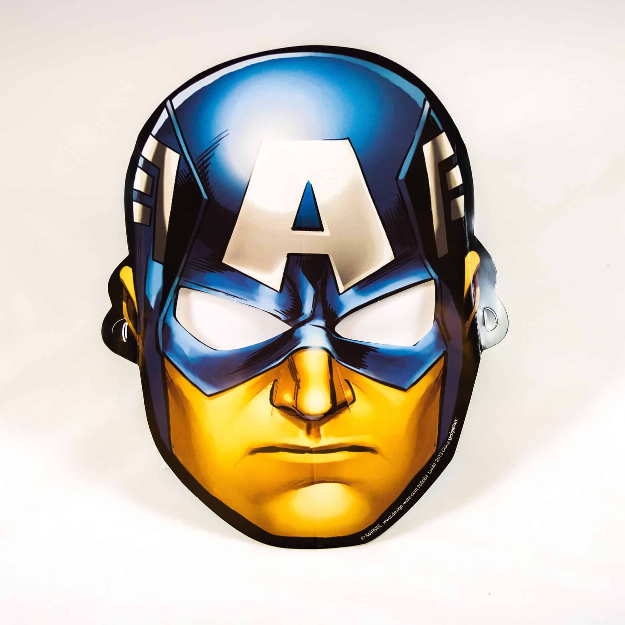 Superhero Masks 8 Pack Captain Fantastic 087