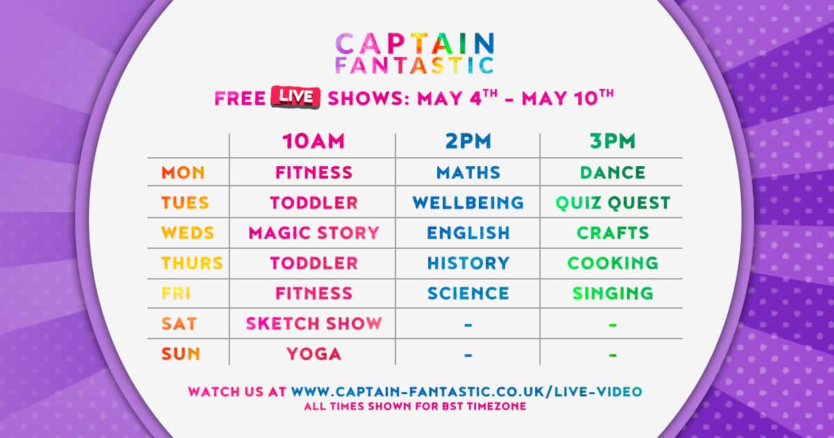 Children's Parties & Entertainment by Captain Fantastic